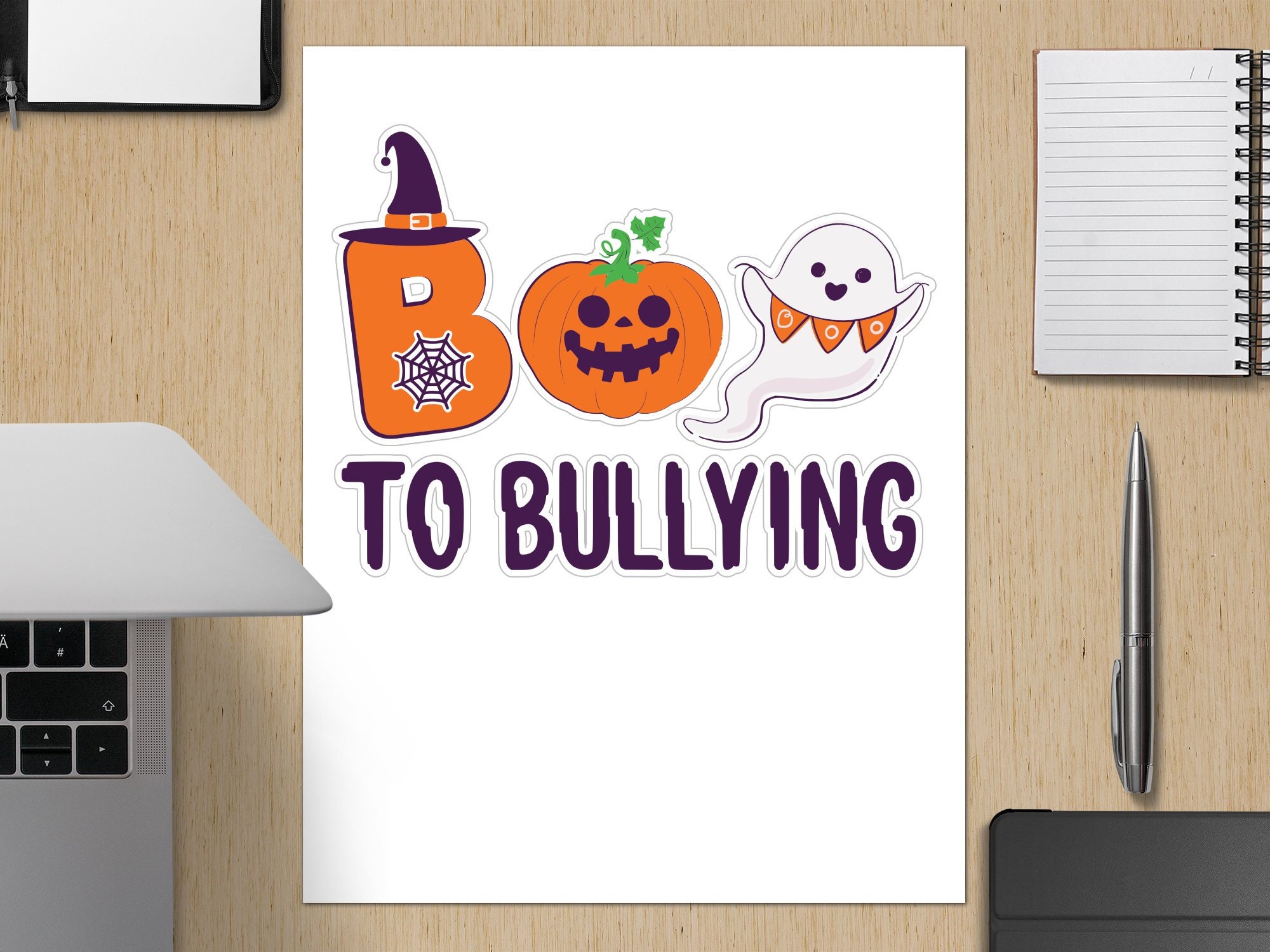 Boo to Bullying Svg Png Unity Day Svg Png Anti Bully Svg - Etsy