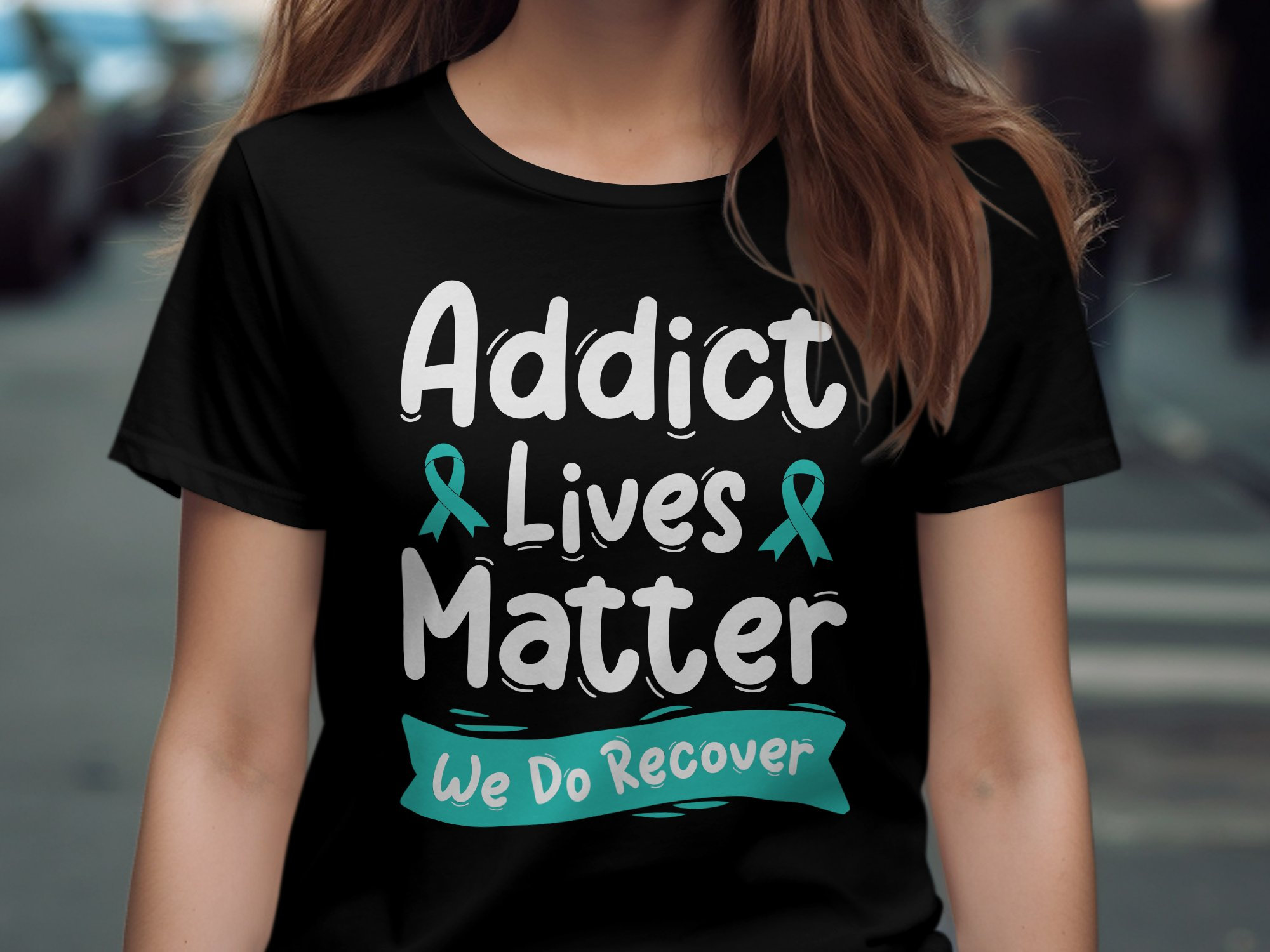 Addiction Recovery Awareness Svg Png, Addict Lives Matter We Do Recover ...