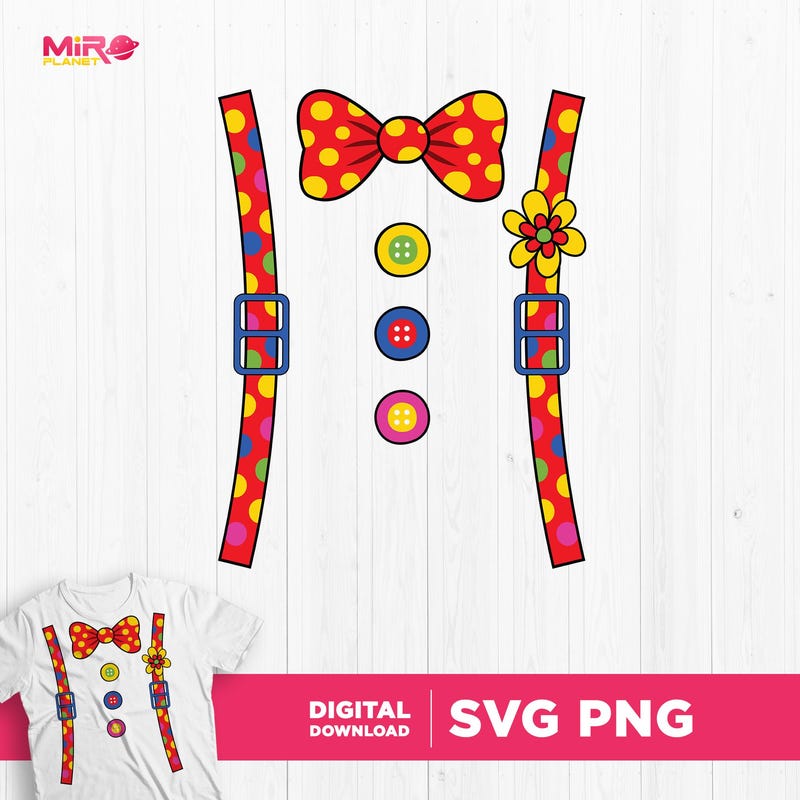 Dotted Clown Costume - Etsy