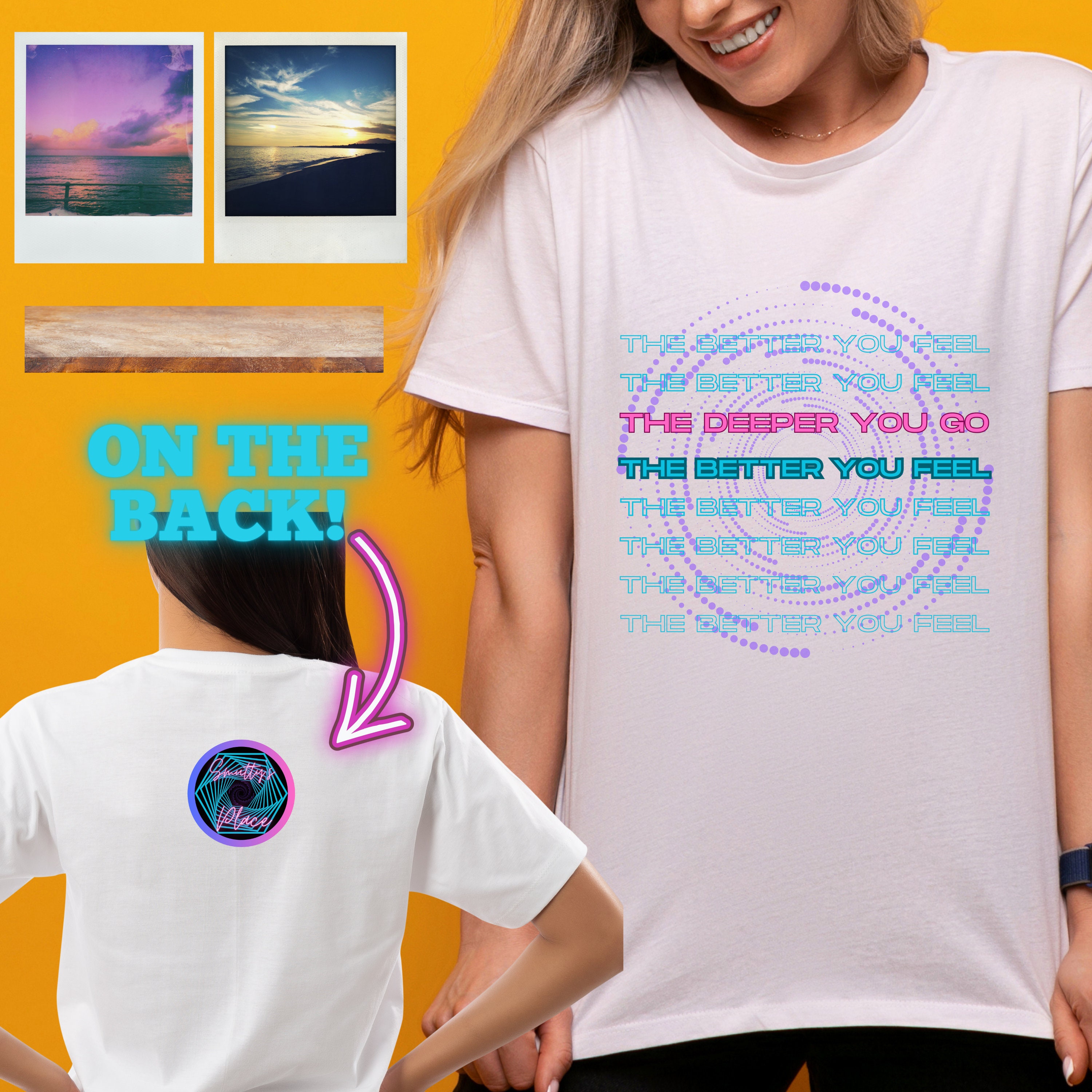 Hypnosis Tee, Smutty's Place, Hypnotic Themed T-shirt, Deeper You Go ...