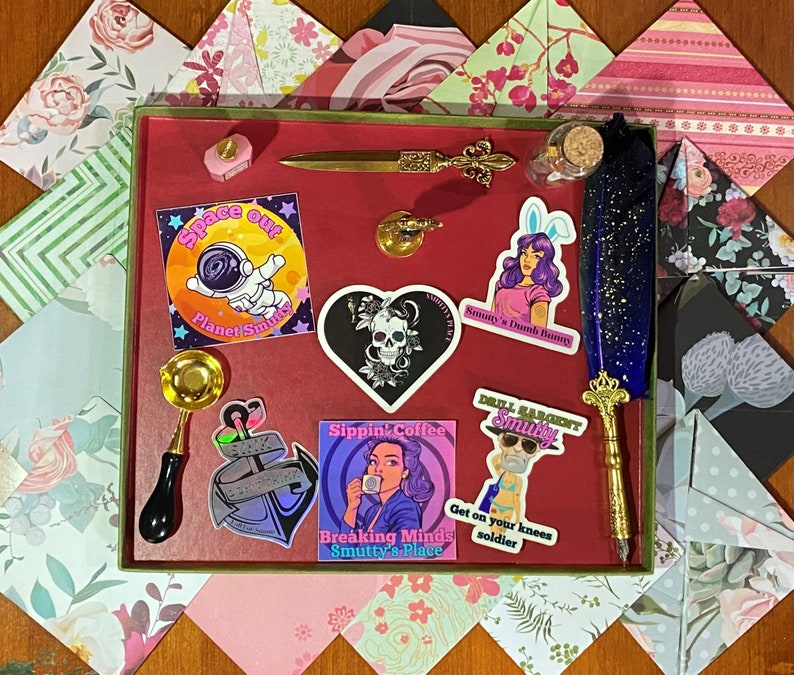 Smutty's Dumb Bunny Hypnosis and Spiral Vinyl Glossy Die Cut Sticker - Etsy