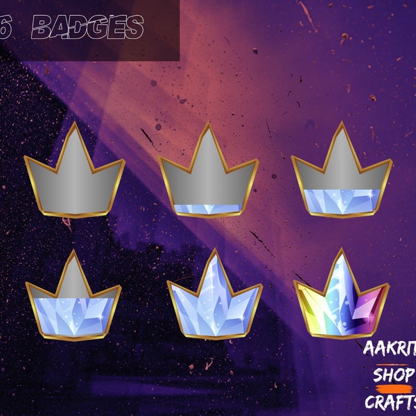 Twitch Member Badges - Etsy