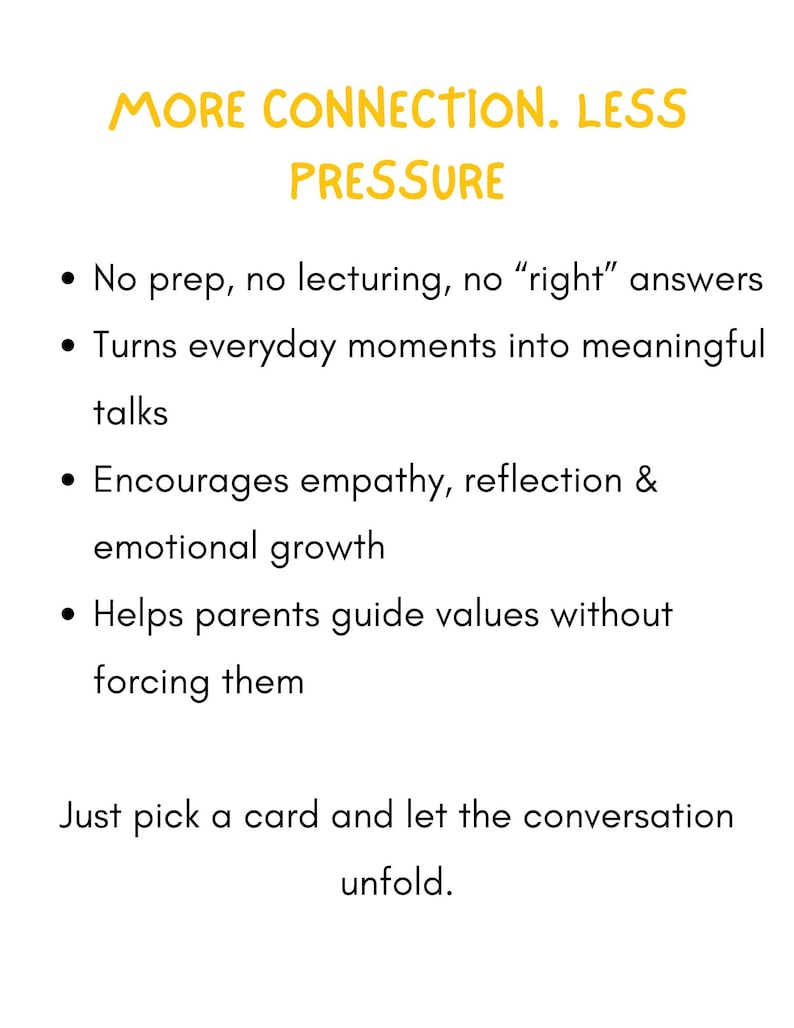Family Bonding Printable Values Workbook | Parents Conversation ...
