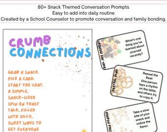 Conversation Cards for Kids, Families, Teachers and Counselors | Fun ...
