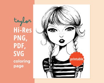 Little Swiftie Digital Download Printable Hi-res PNG, PDF, SVG - Etsy