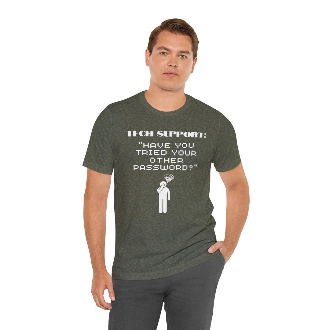 Funny Tech Support Tee Gift for Computer Student Programmer Gift IT ...
