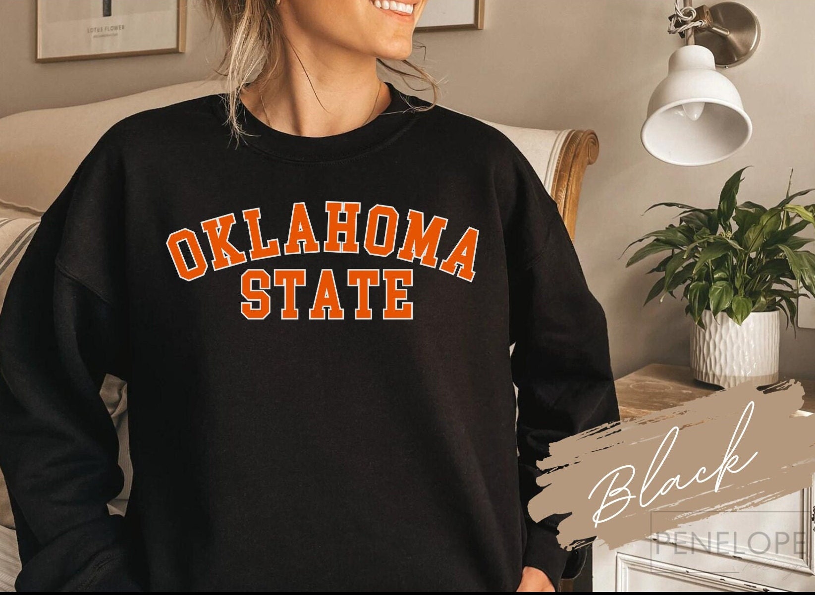 Oklahoma State Sweatshirt, Oklahoma State Game Day Sweatshirt, Vintage ...