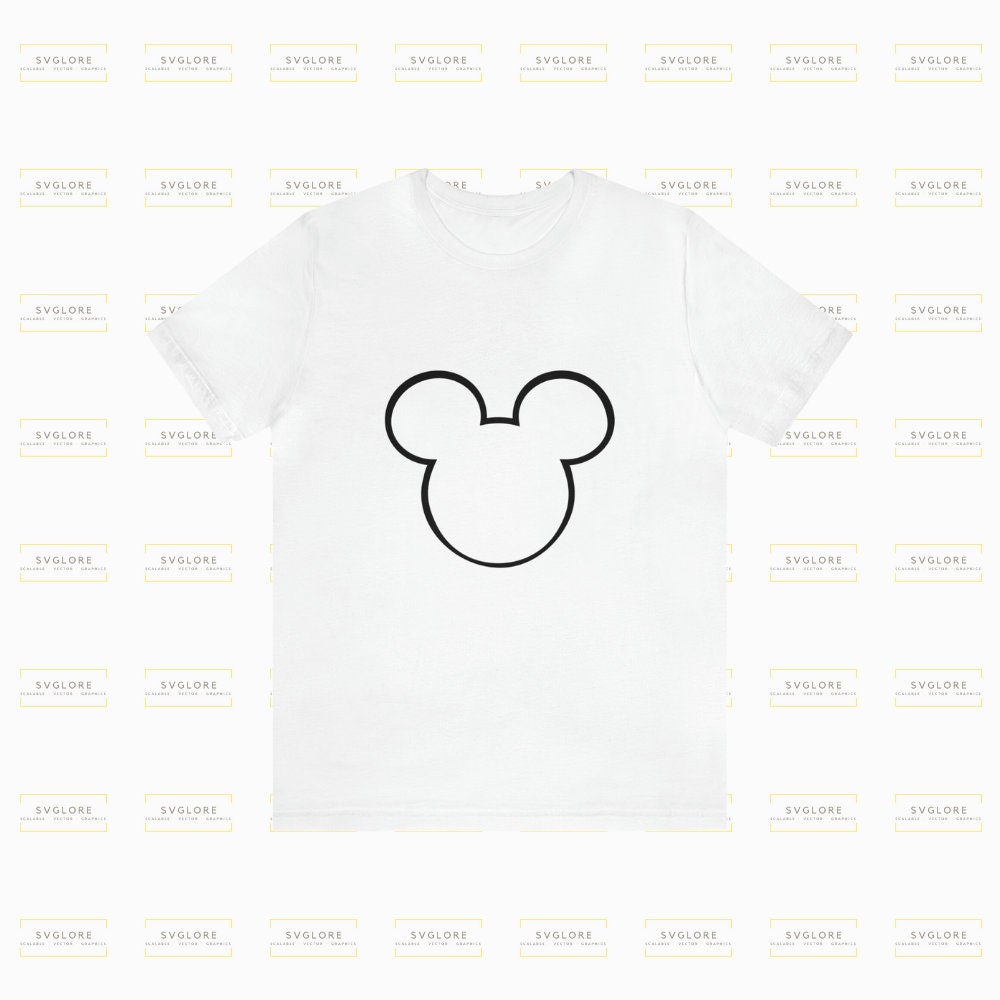 Mickey Minnie Svg Eps Ai Vector Files Per Cricut Silhouette