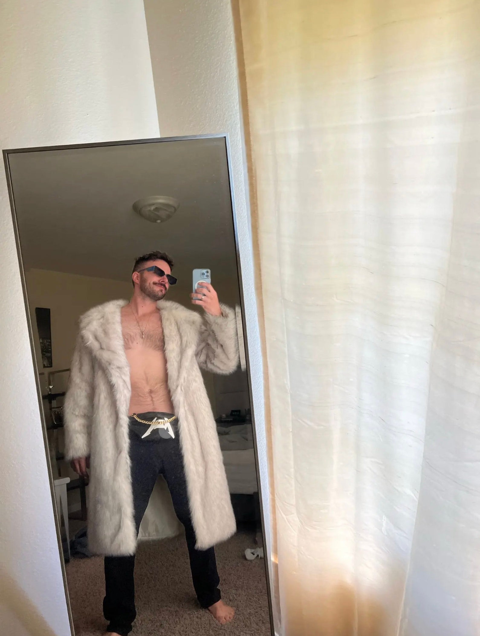 Ken Coat Ryan Gosling Fur Coat Winter Jackets Barb Movie Coat - Etsy