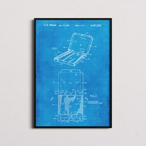 Pizza Box Patent Print, Pizza Box Poster, Pizza Box Wall Art, Pizza Box ...