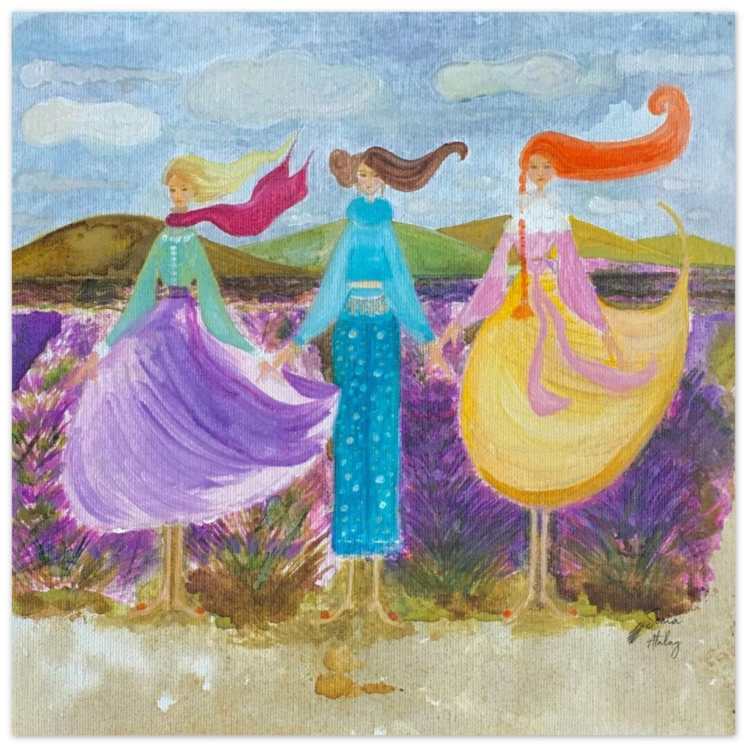 Hand Illustrated Poster, Poster Print Wall Art, Unique Art Print, Wall ...