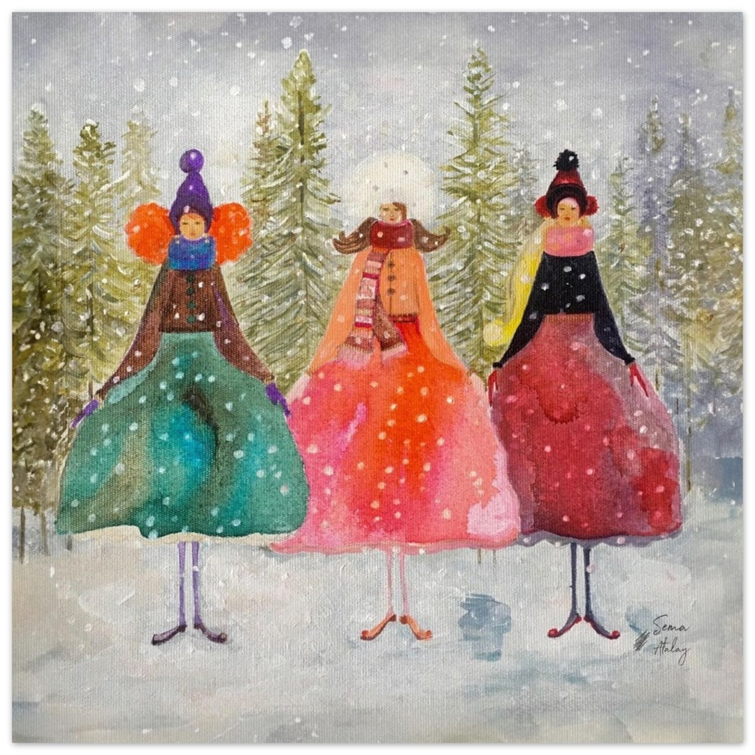 Hand Illustrated Poster, Poster Print Wall Art, Unique Art Print, Wall ...