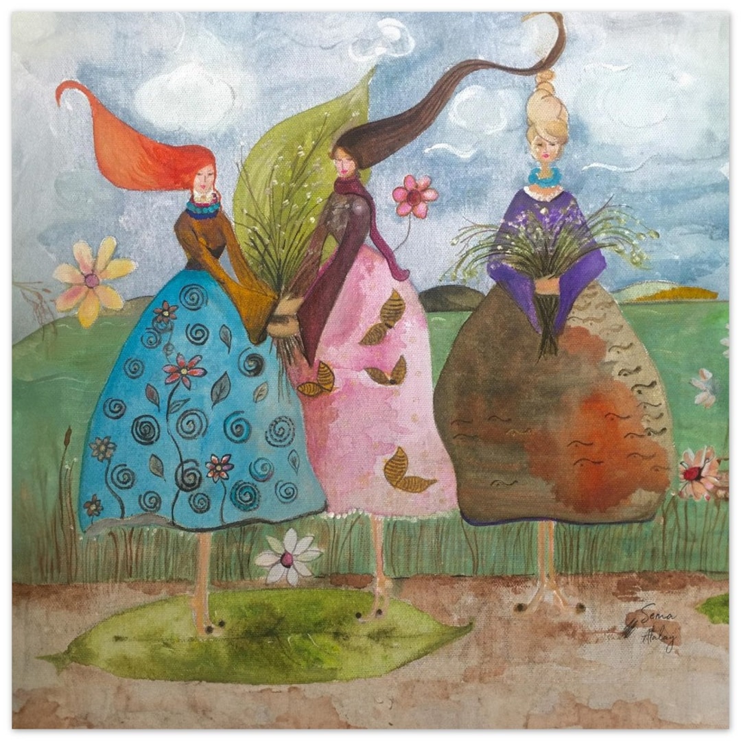 Hand Illustrated Poster, Poster Print Wall Art, Unique Art Print, Wall ...