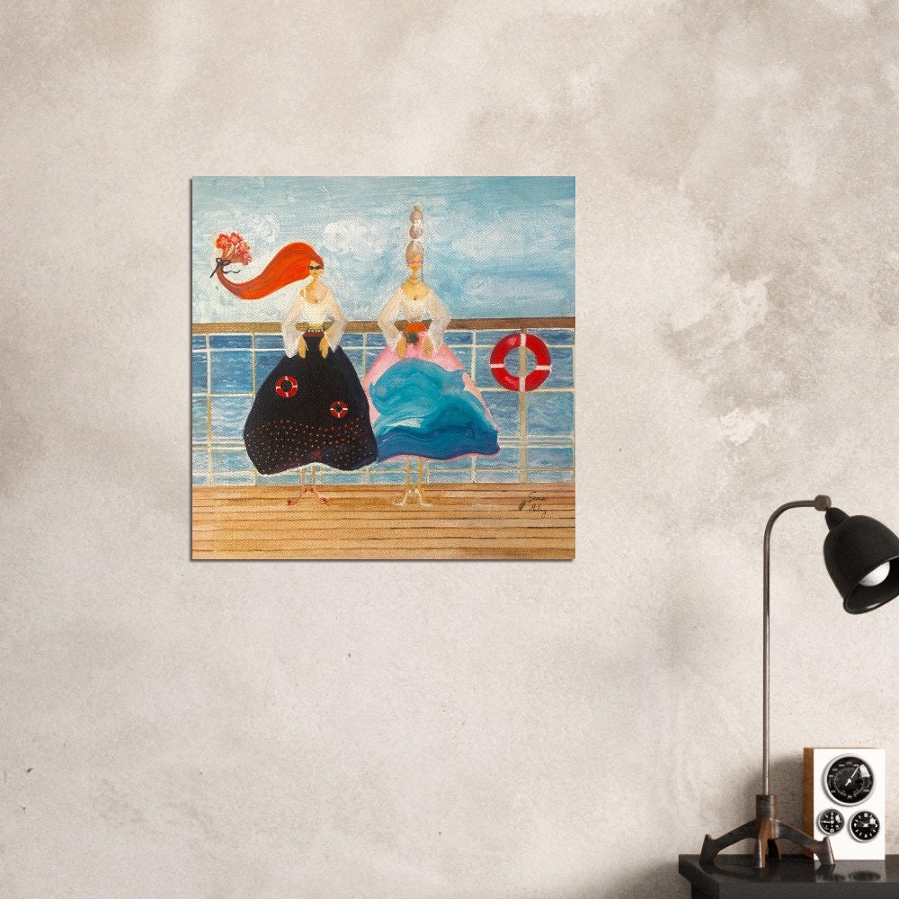 Hand Illustrated Poster, Poster Print Wall Art, Unique Art Print, Wall ...