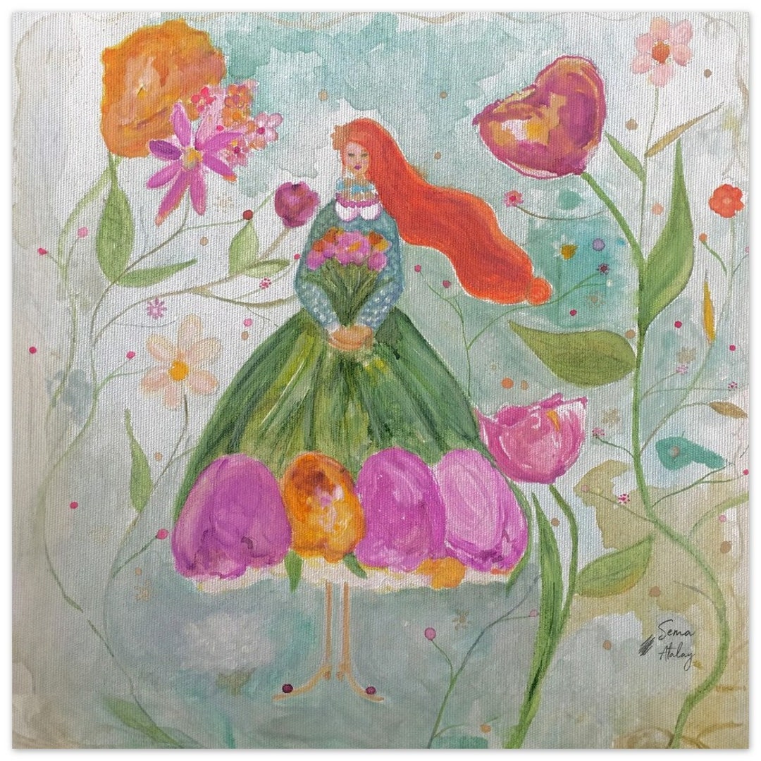 Hand Illustrated Poster, Poster Print Wall Art, Unique Art Print, Wall ...