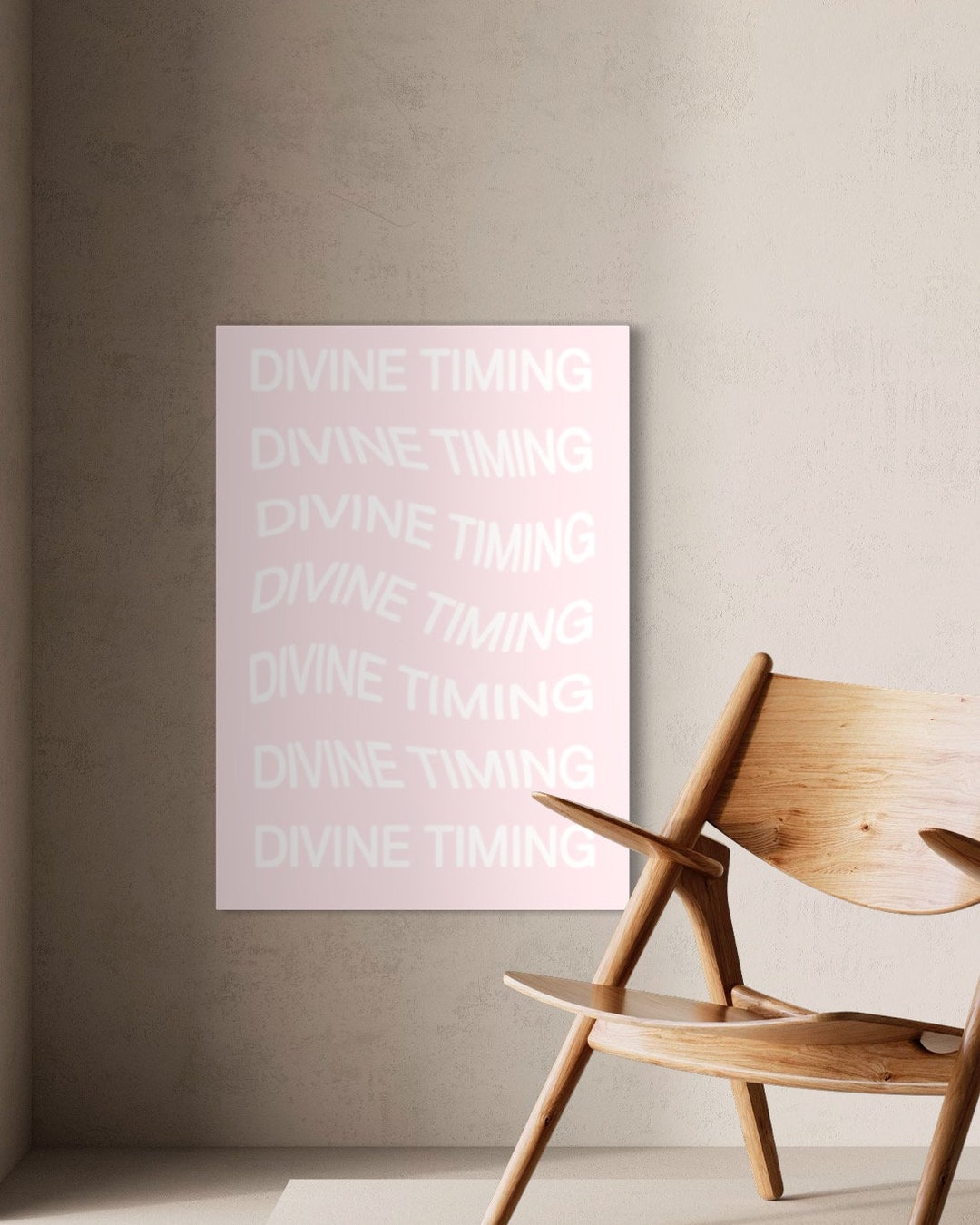 Divine Timing Art ,positivity Art Print, Affirmation Poster ...