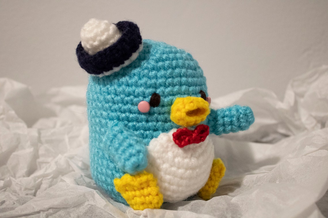 Sanrio Tuxedo Sam Crochet - Etsy
