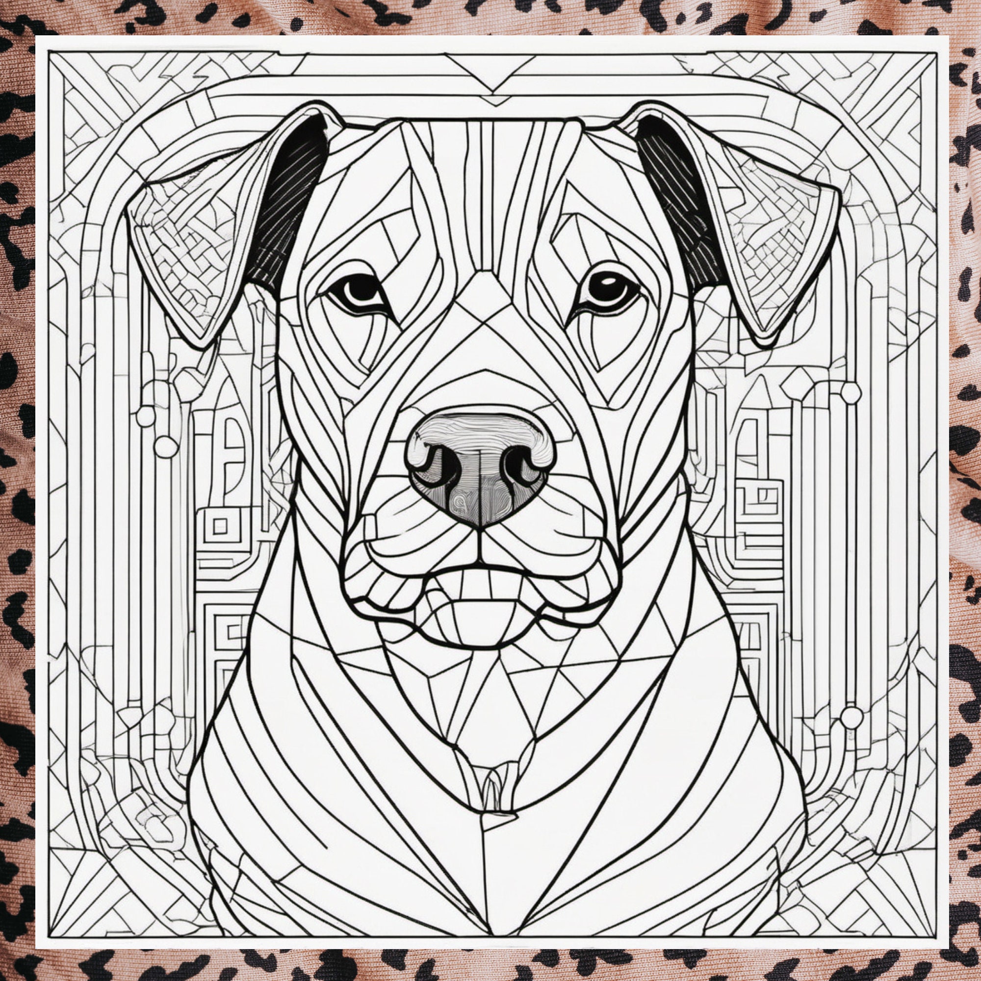 100 Animal Coloring Pages. WILD Animals Coloring Book, PDF Coloring ...