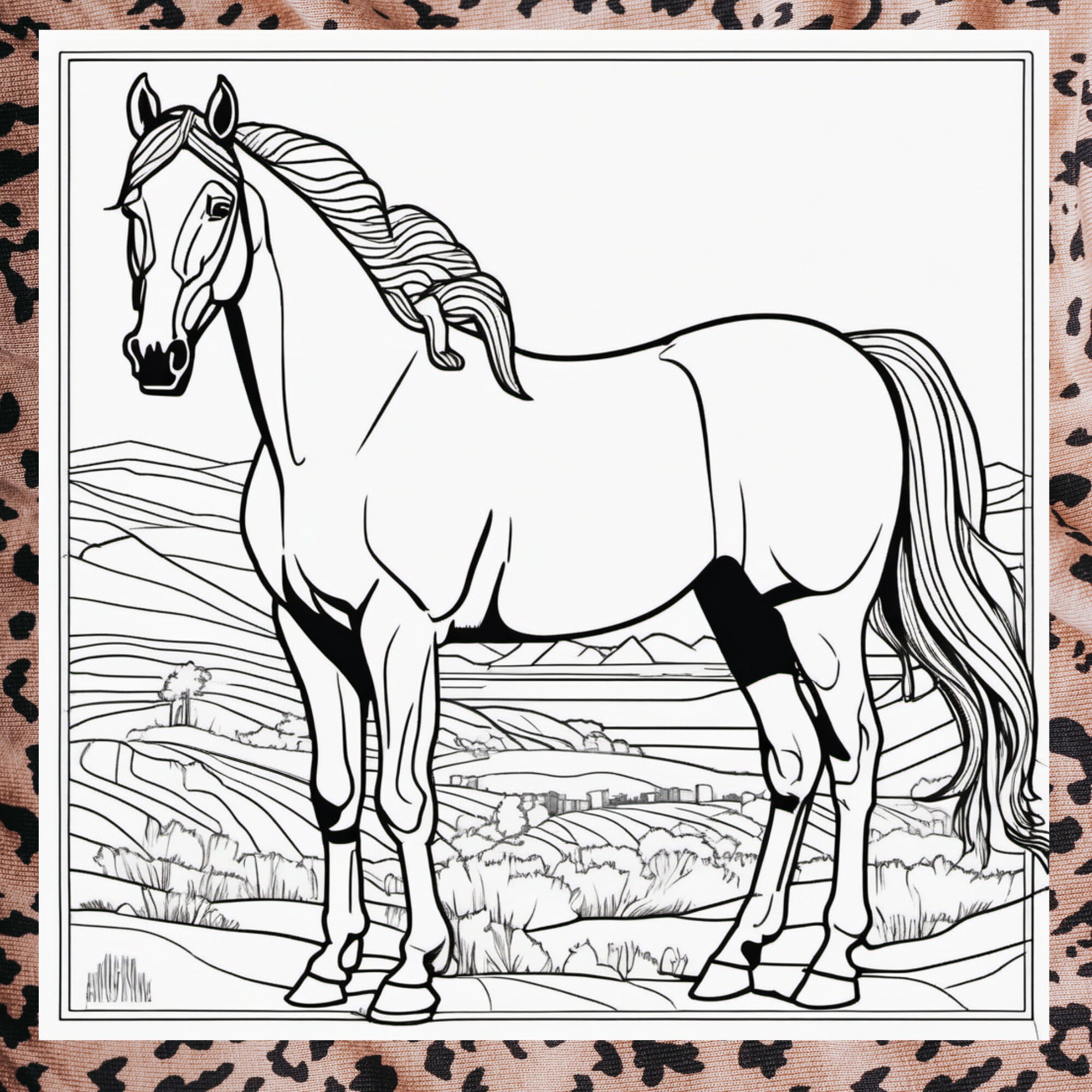 100 Animal Coloring Pages. WILD Animals Coloring Book, PDF Coloring ...
