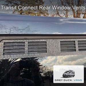 Ford Transit Connect Rear Window Vents - Etsy