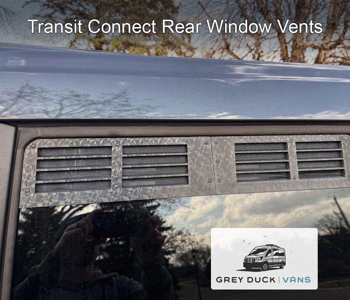 Ford Transit Connect Rear Window Vents - Etsy