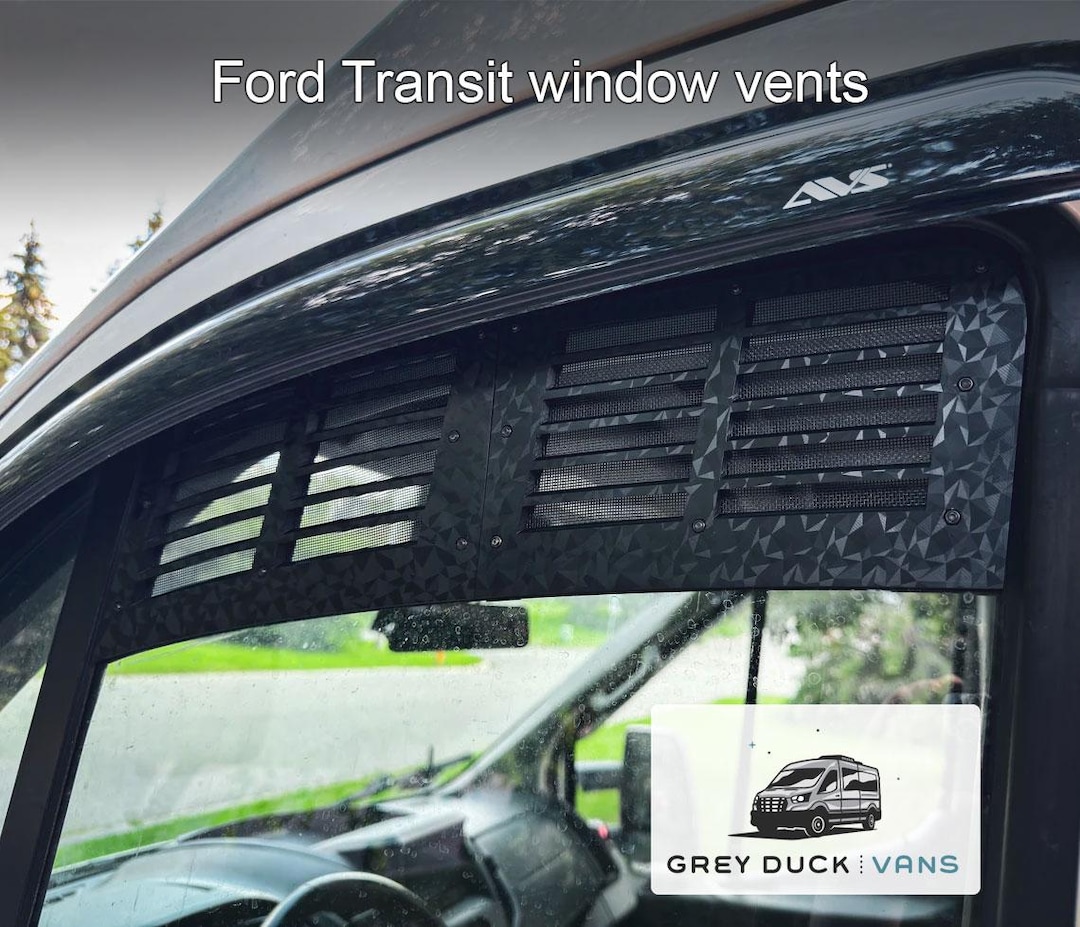 Ford Transit Van Window Vent Screen V2 - Etsy