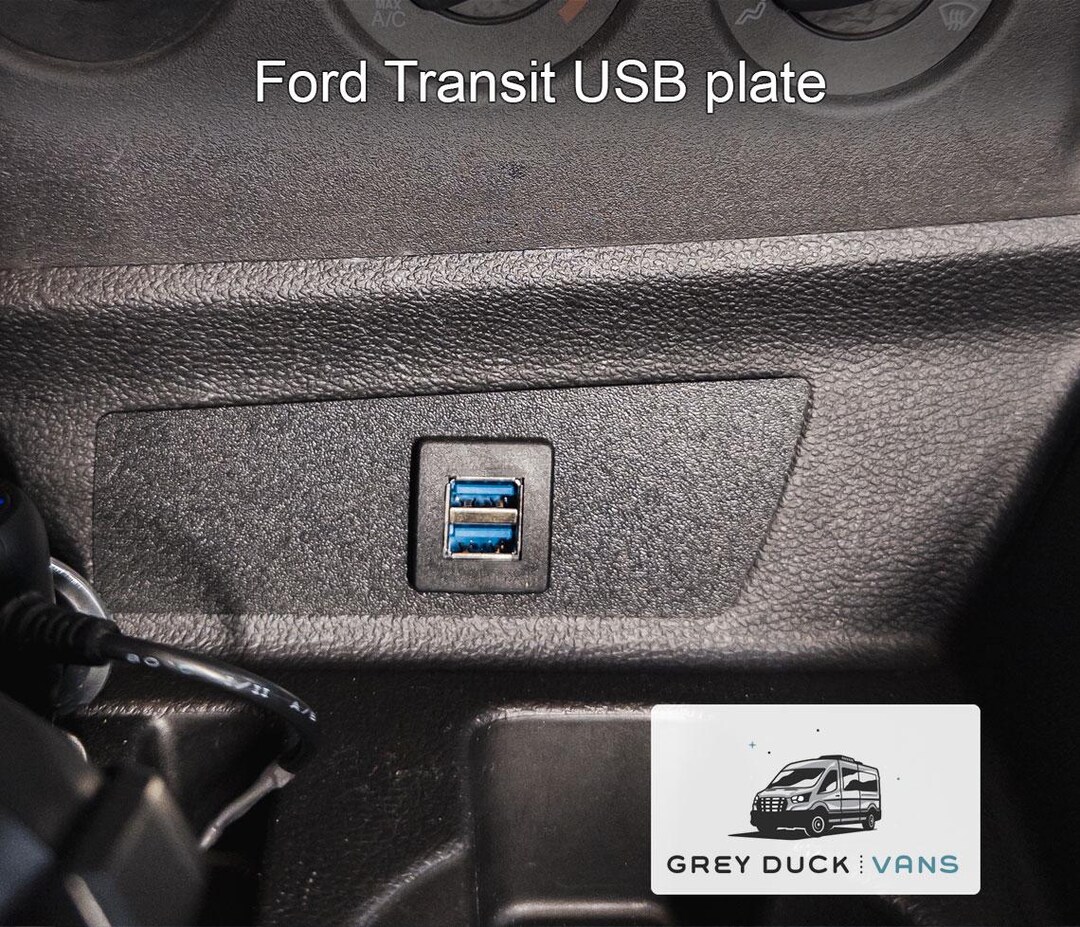 Ford Transit USB Plate - Etsy