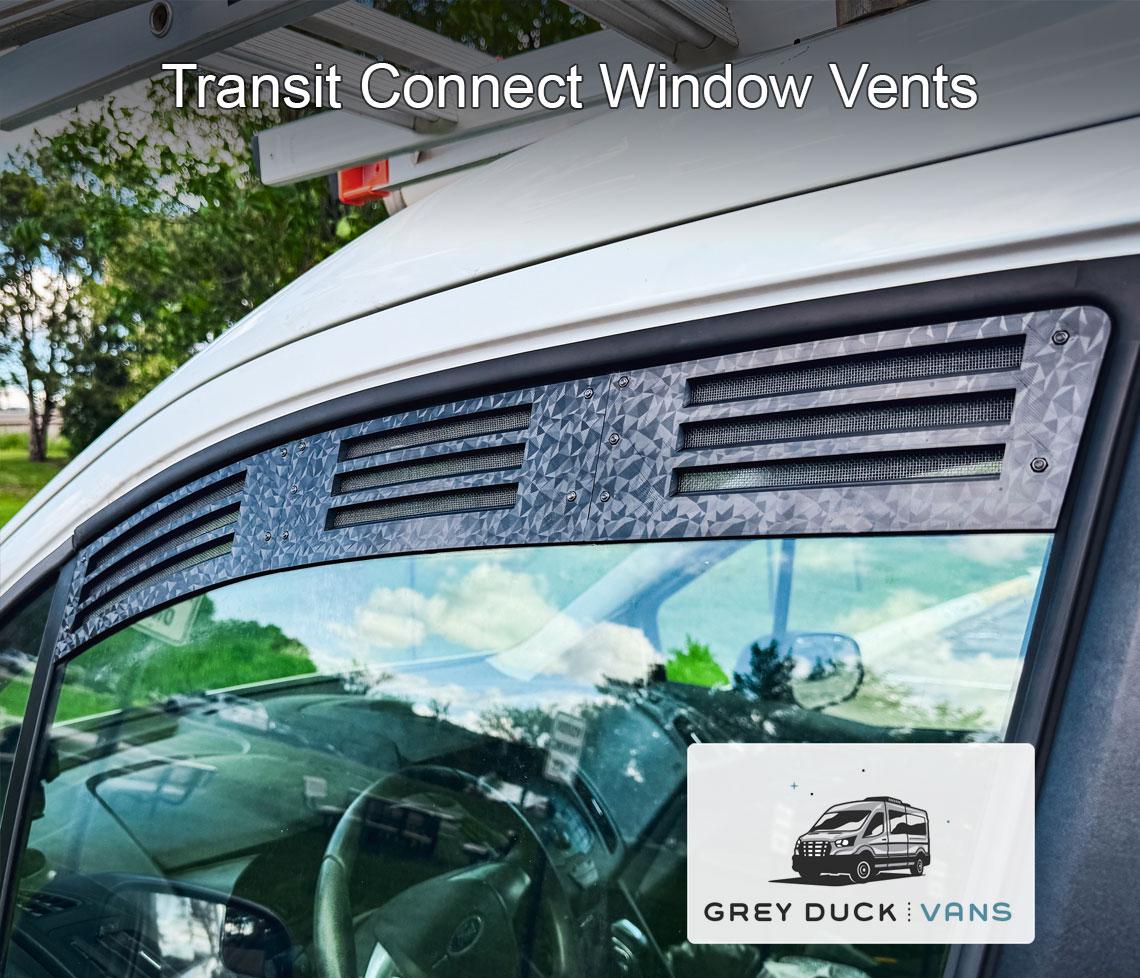 Ford Transit Connect 2014+ Front Window Vents - Etsy