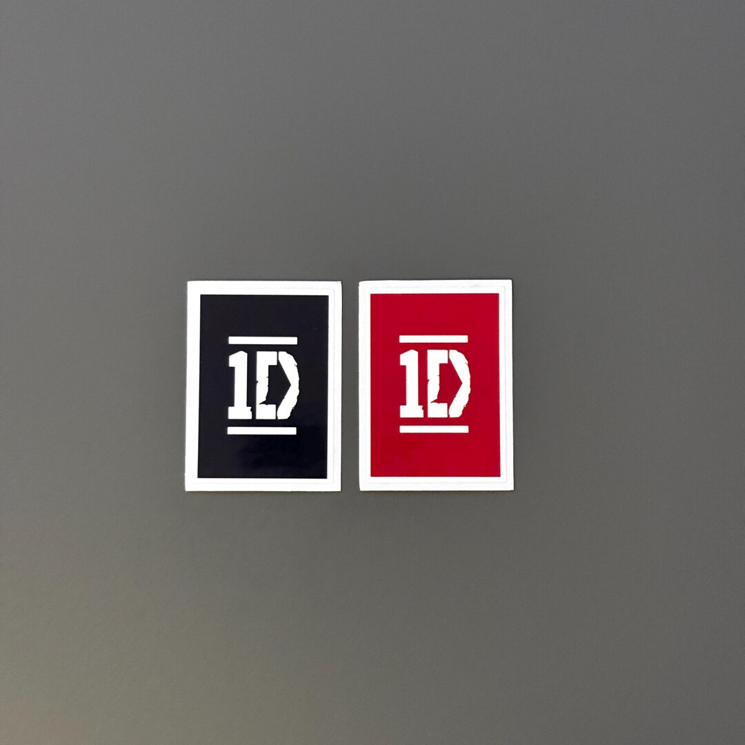 1D Logo - Vinyl Stickers Pack - Etsy