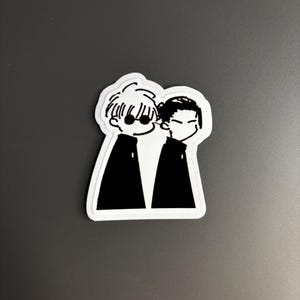 Gojo and Geto Simple - Vinyl Sticker - Etsy