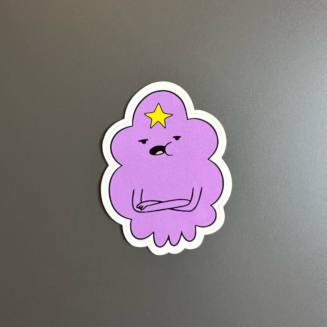 Adventure Princess From Space - Vinyl Sticker - Etsy