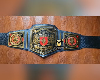 New Men's World Heavyweight Scratch Logo Black Handmade Hand Tooled ...