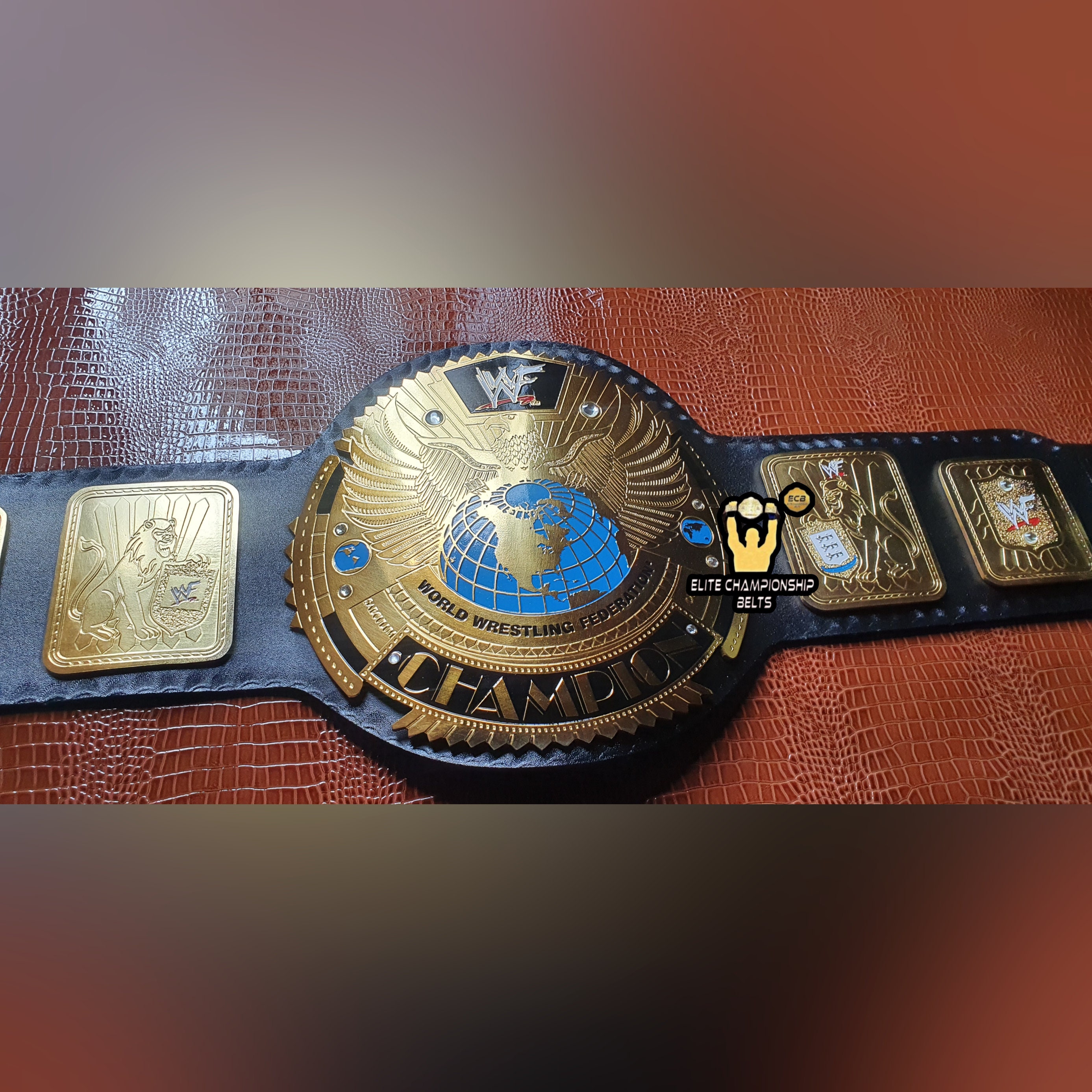 New Men's Big Eagle Scratch Logo World Heavyweight Handmade Black Hand ...