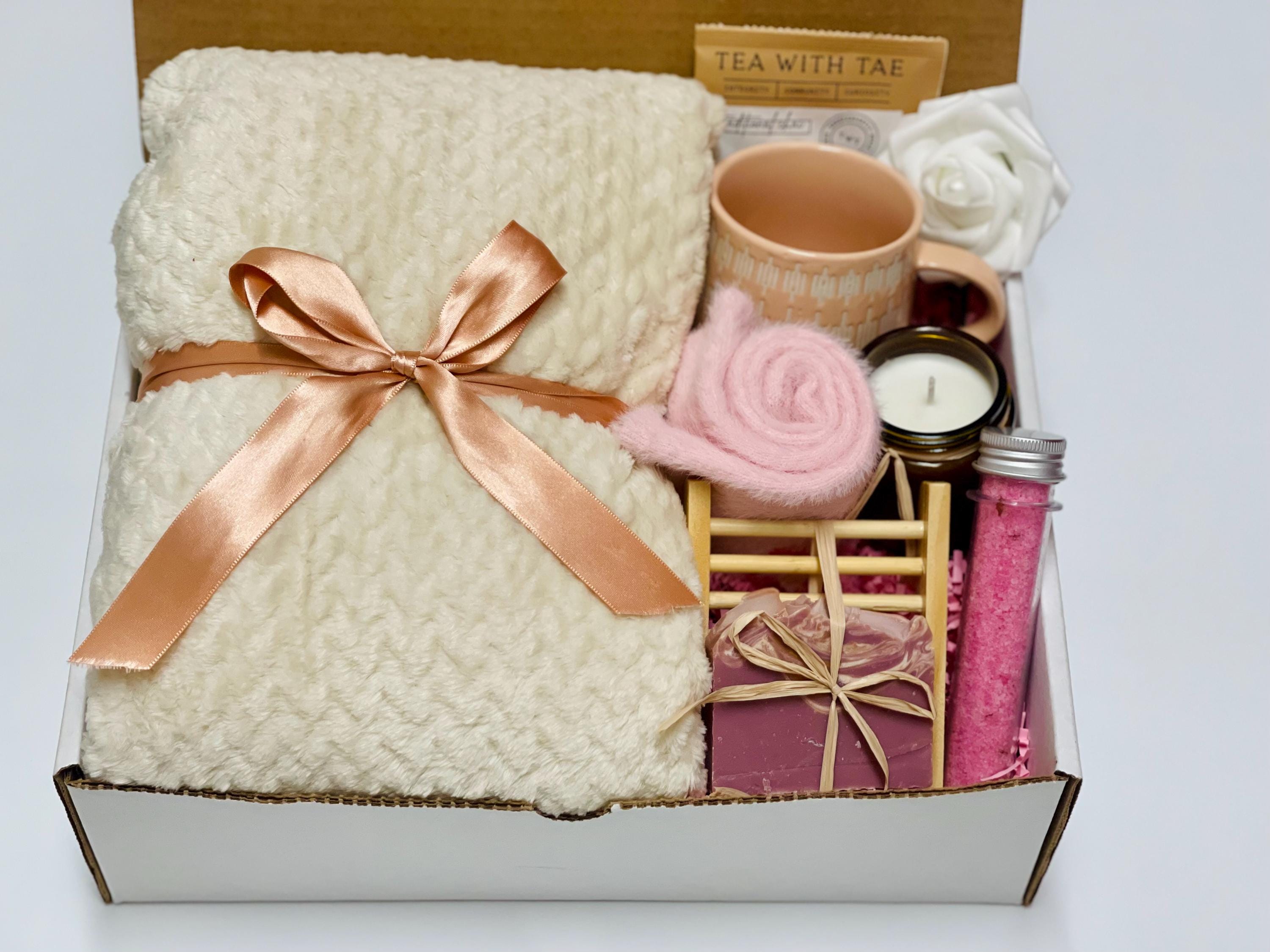 Hug in a Box, Care Package for Her, Comfort Gift Box, Recovery Gift Set ...