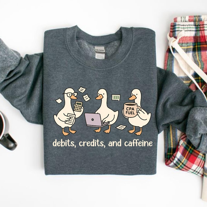 Accountant Goose Shirt - Etsy