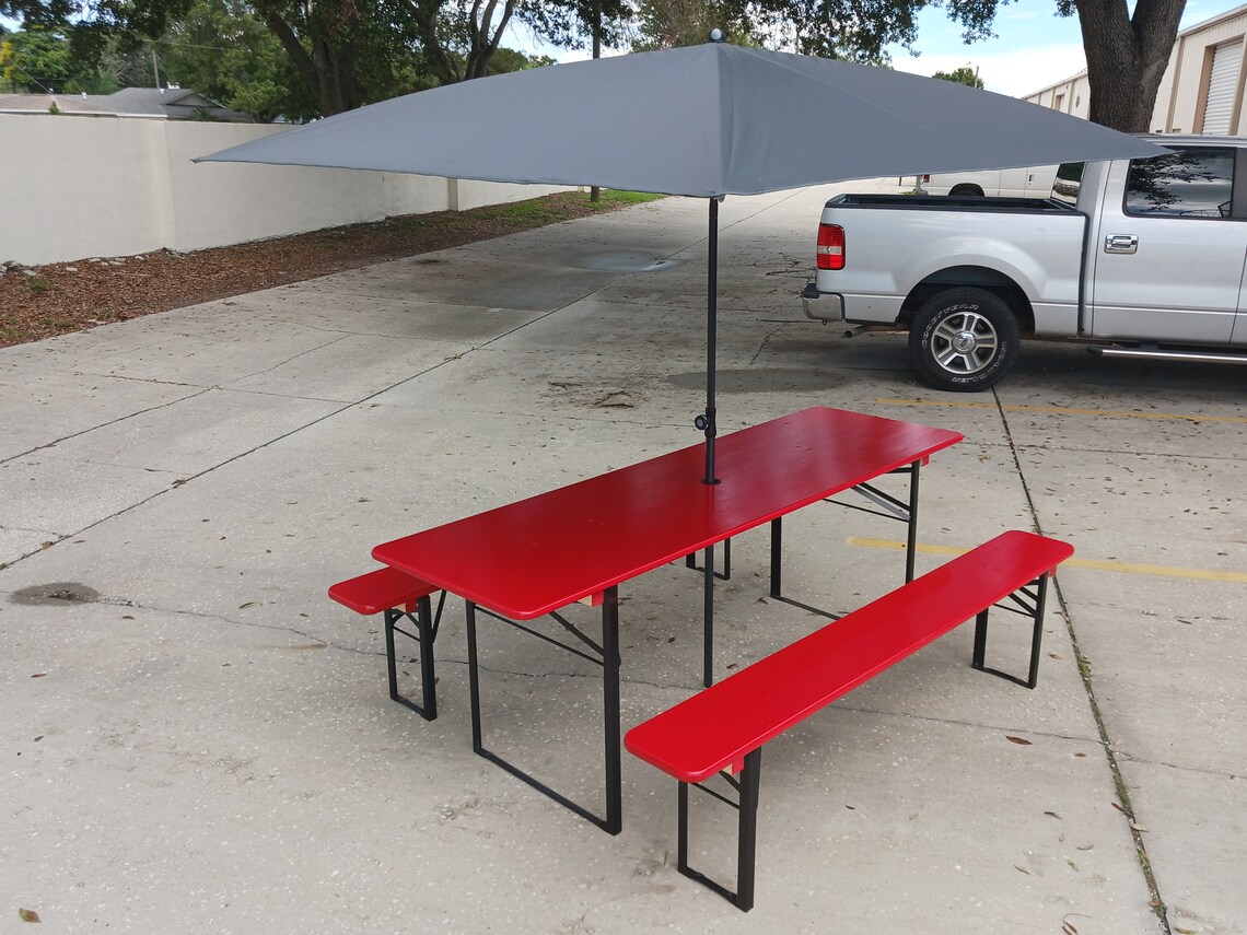 German Made Beer Garden Tables and Benches *standard Table" - Etsy