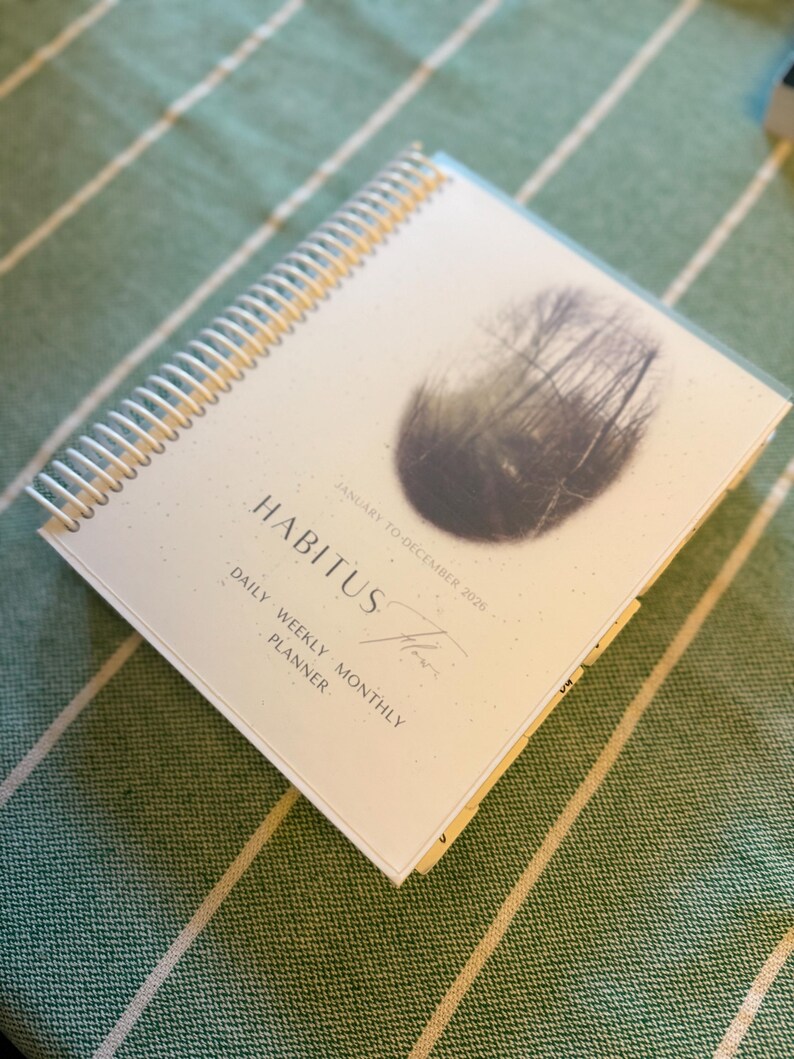 2026 Daily Planner | Personalized Minimal Agenda, Intentional Living ...