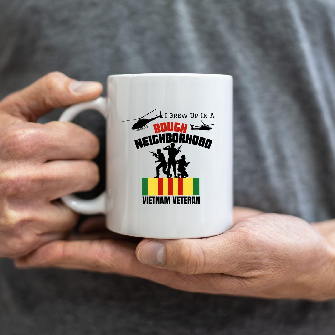Vietnam Veteran Grew up in A Rough Neighborhood Digital Download Png ...