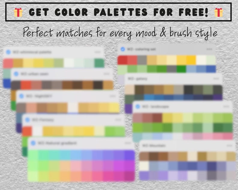 Procreate Halloween Spooky Stamps, Horror Ghosts, Witches, Cute ...