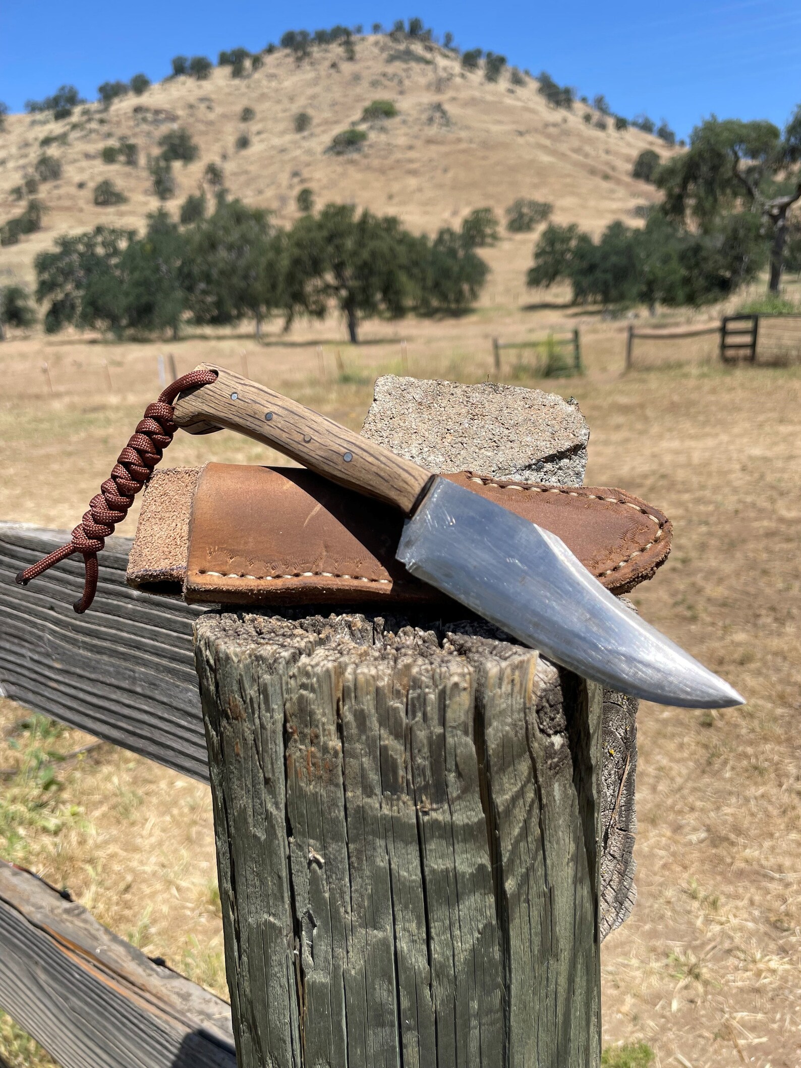 Handmade Knife With Sheath, Sharp Blade, Gift for Men, Bowie Knife ...