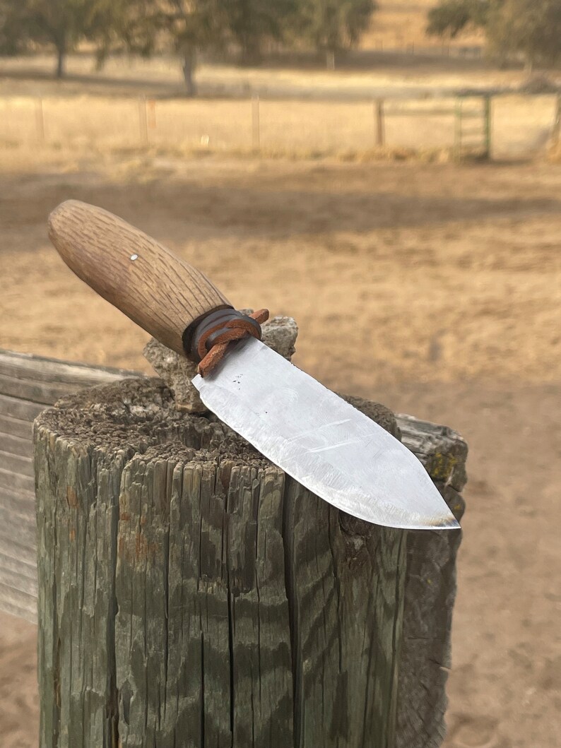 MR 1 Hand Polished Scandinavian Grind Knife Carving Knife Mora Style ...