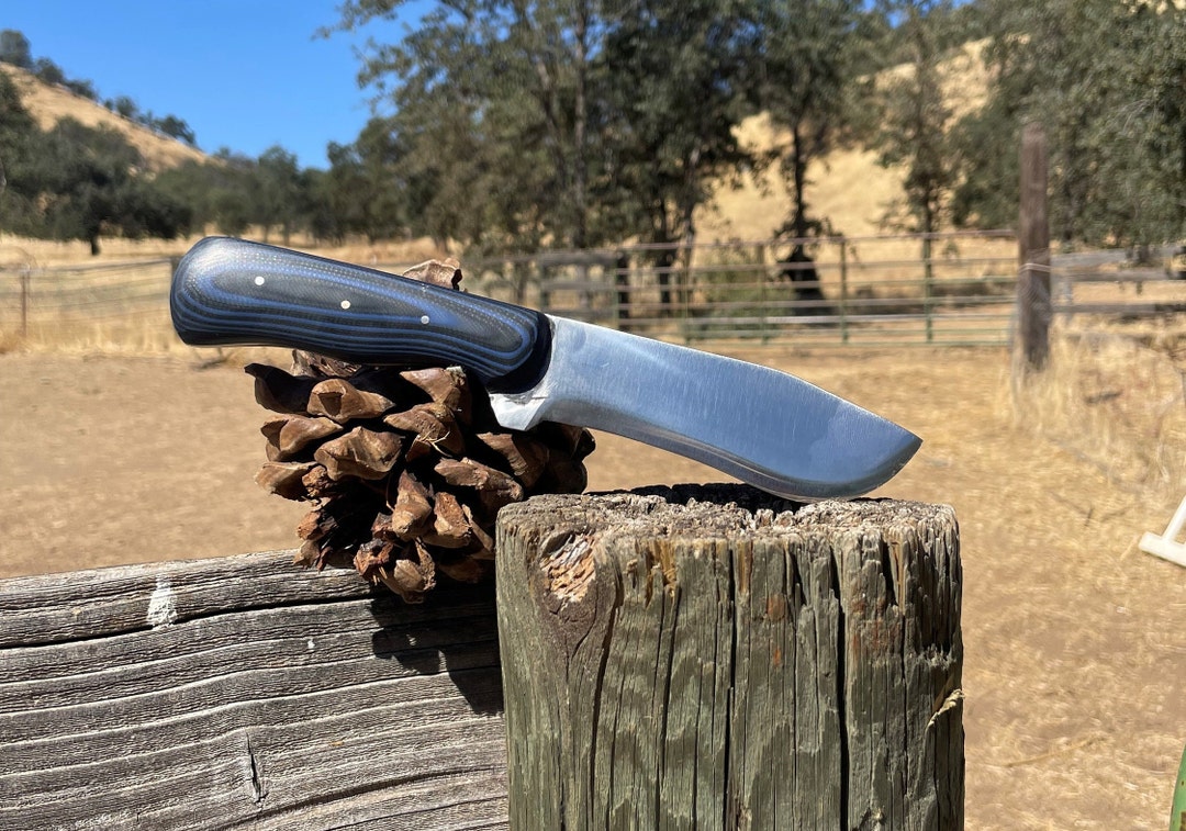 EDC Mini Bowie Knife With Micarta Handle, Aeb-l Steel, Men's Gifts, Sharp Knife, Handmade Blade ...
