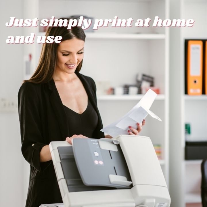 Alphabet Writing & Tracing Exercise Worksheets - Etsy