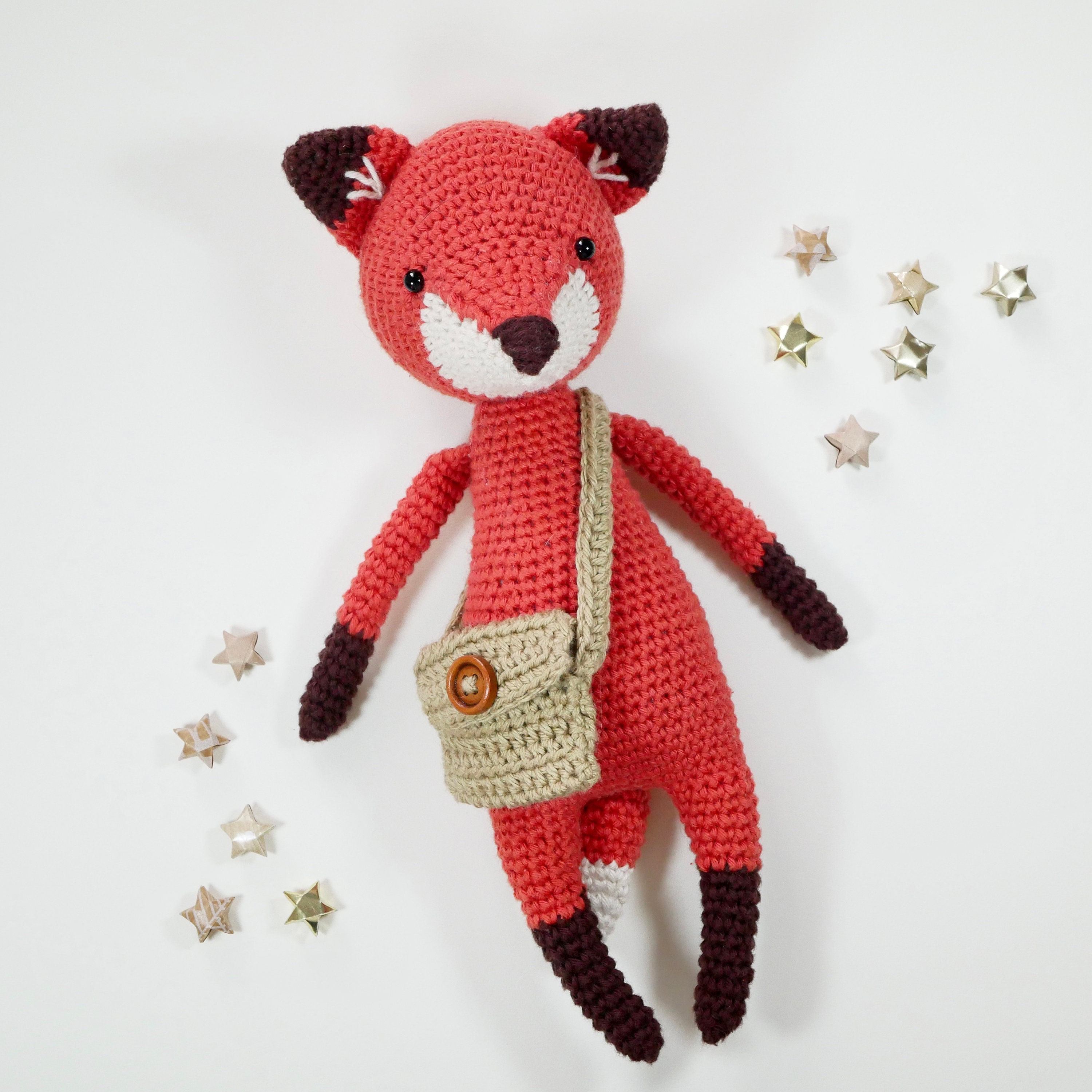 Ricky Fox Amigurumi Crochet Pattern - Digital Download - Etsy