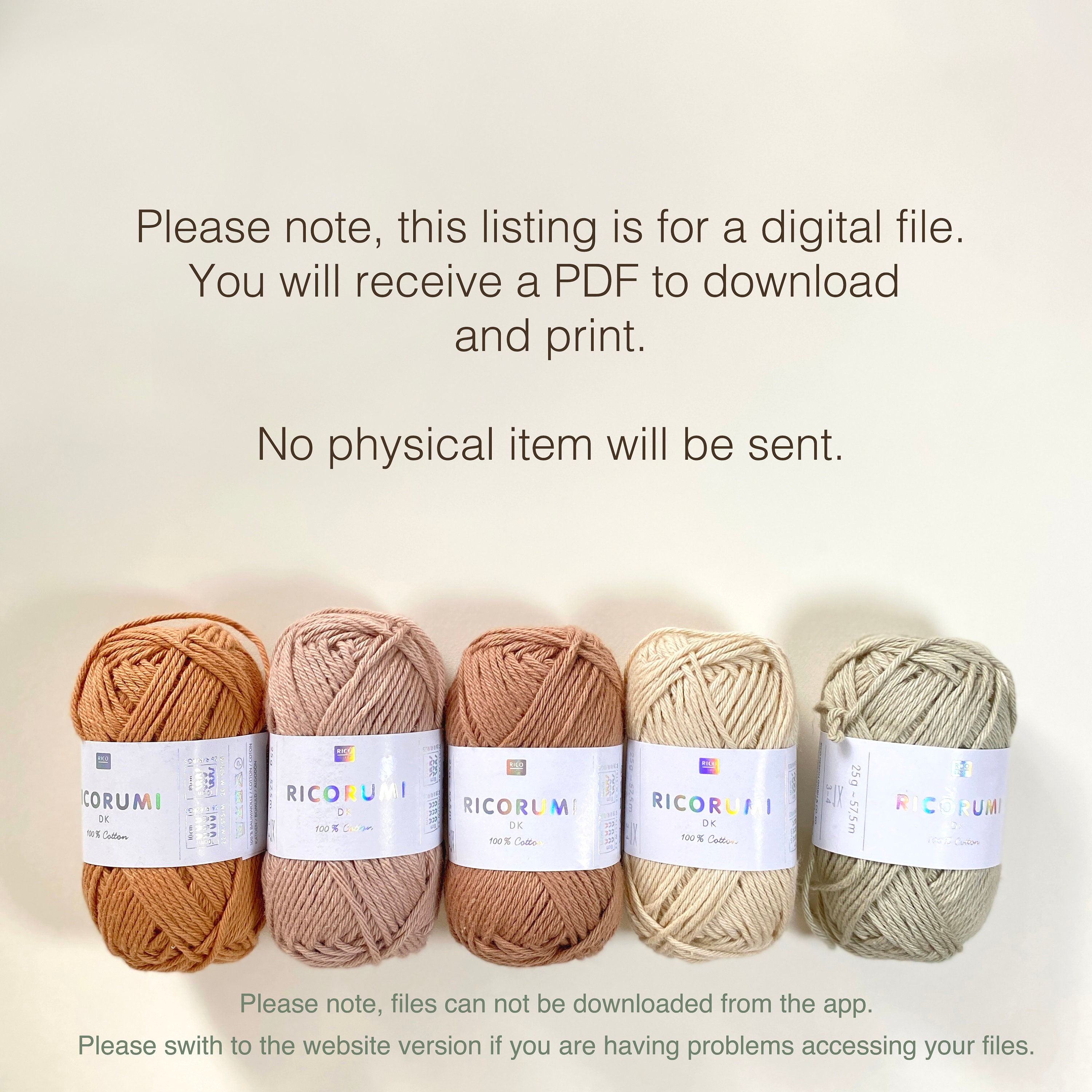 Ricky Fox Amigurumi Crochet Pattern Digital Download - Etsy