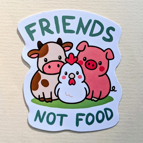 Vegan Sticker - Etsy UK