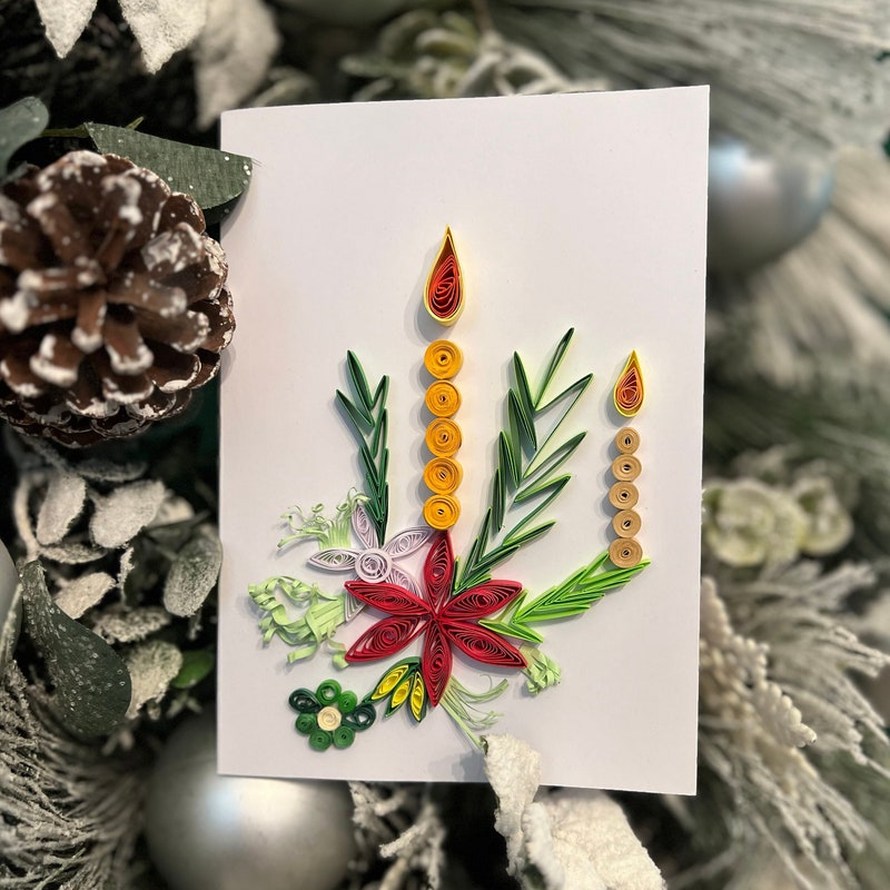 Quilled Candle - Etsy
