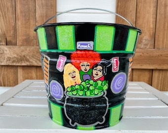 Hand Painted Personalized Easter Bucket - Etsy