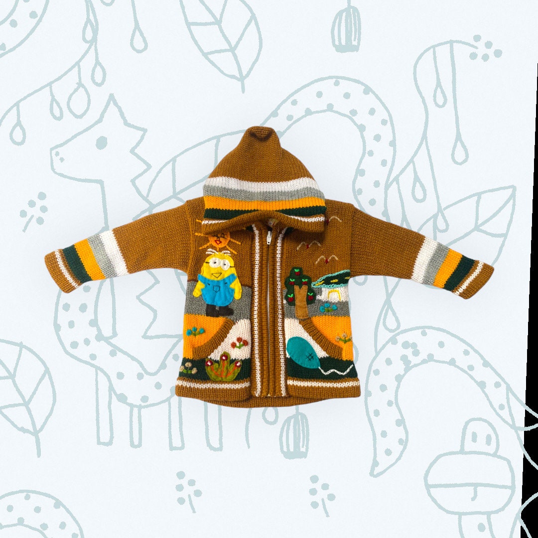 Peruvian Cardigan for Kids - Etsy