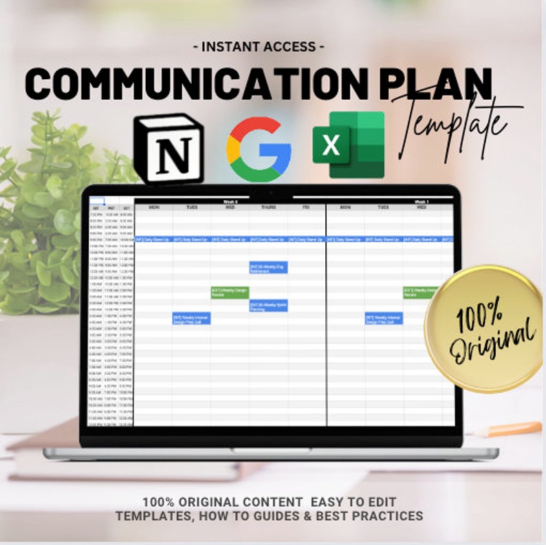 Project Communication Plan Template | Project Management Templates ...